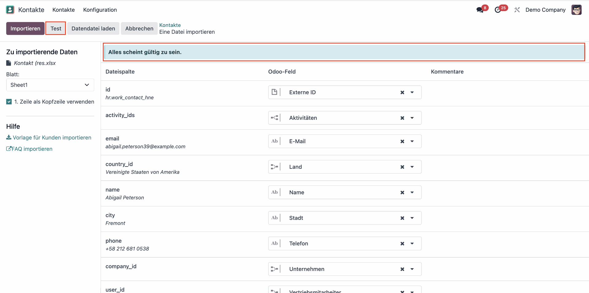 Odoo Tutorial | Import & Export Data in Odoo 18